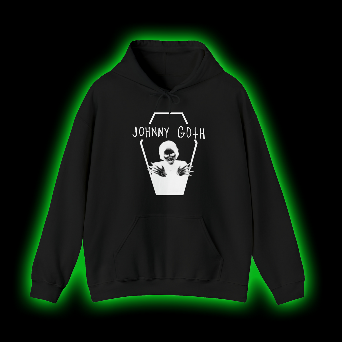 Johnny Goth Haunted Hoodie – Johnny Goth Shop